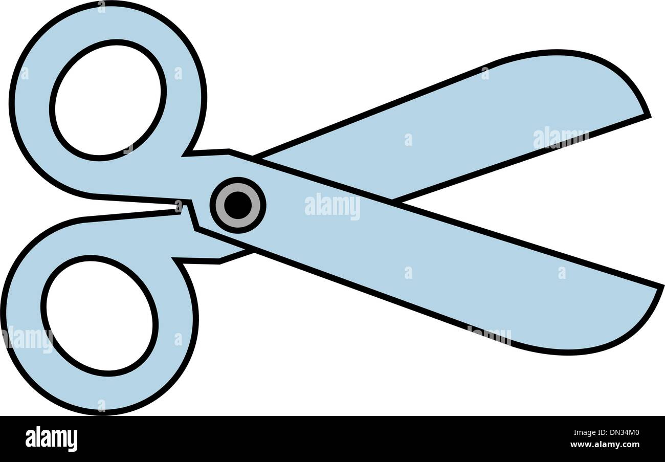 Scissor shadow Stock Vector Images - Alamy