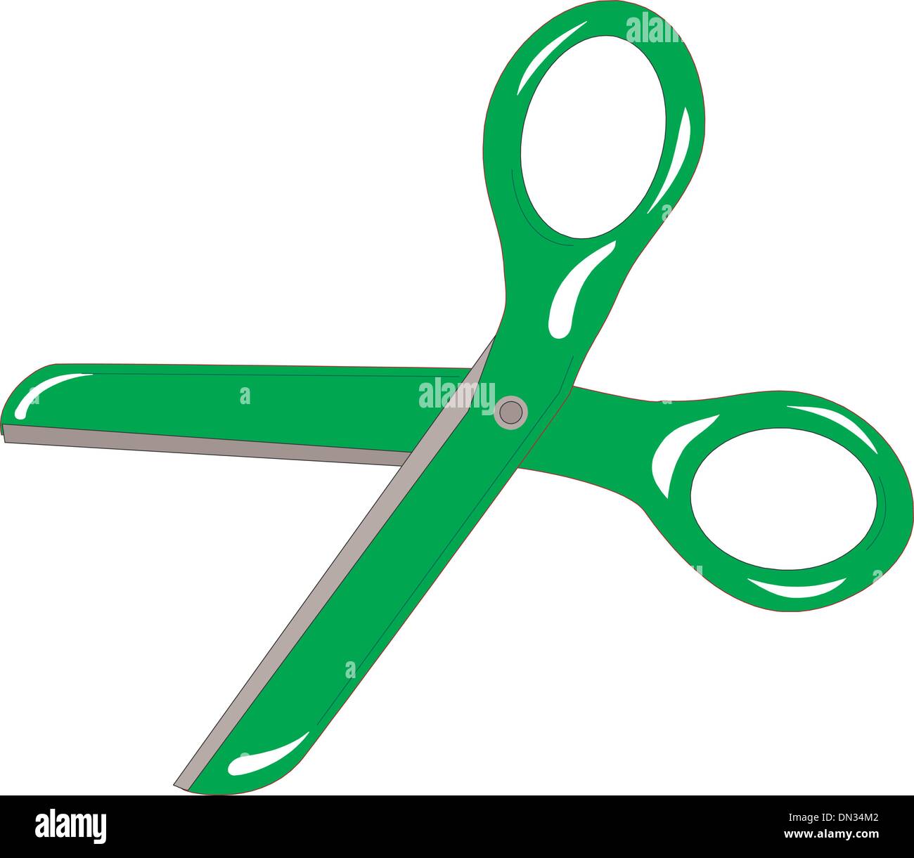 Scissor shadow Stock Vector Images - Alamy