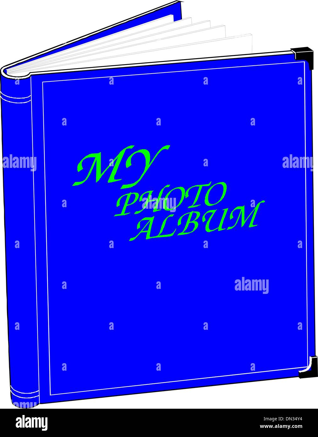 Book page edges Stock Vector Images - Alamy