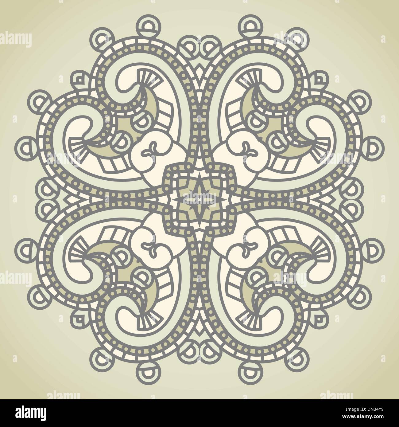 Vector square decorative design element Stock Vector Image & Art - Alamy