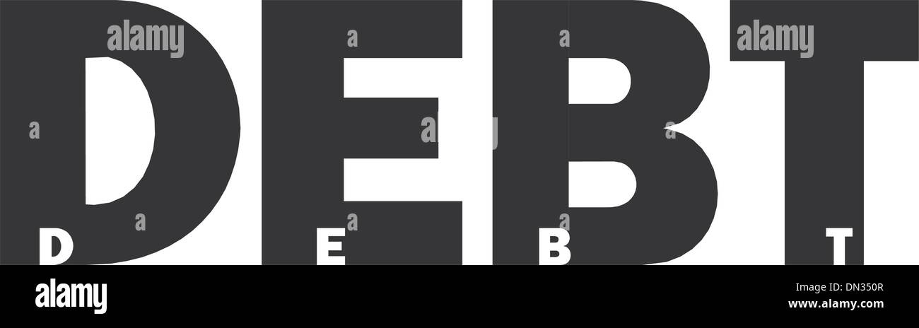 Work debt Stock Vector Images - Alamy