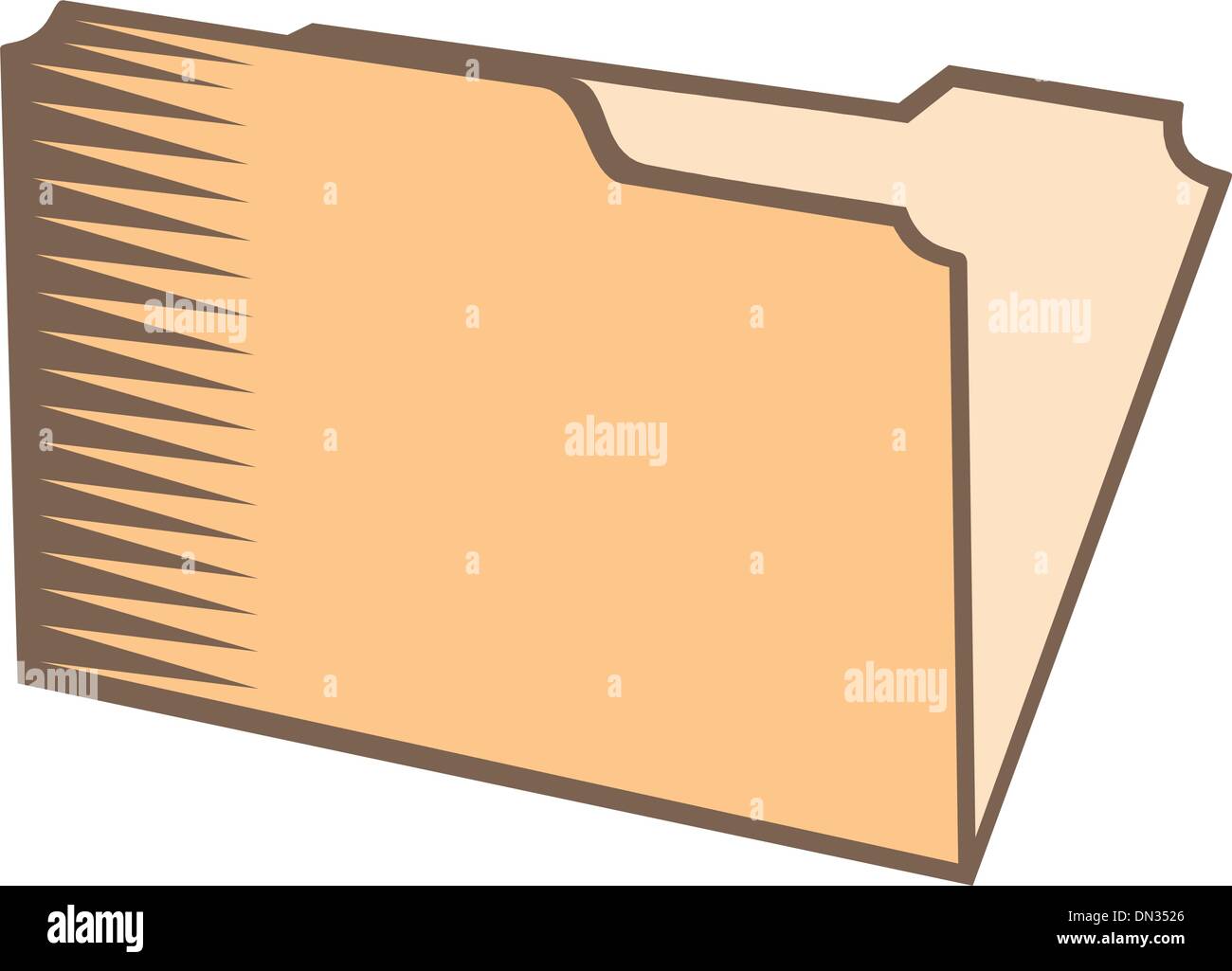 computer folder on white Stock Vector Image & Art - Alamy