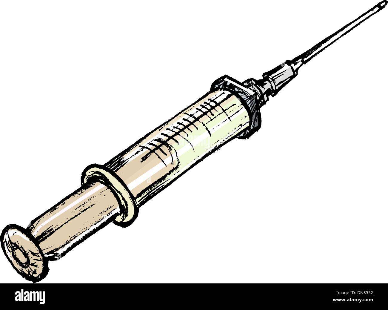 syringe, vector image Stock Vector Image & Art - Alamy