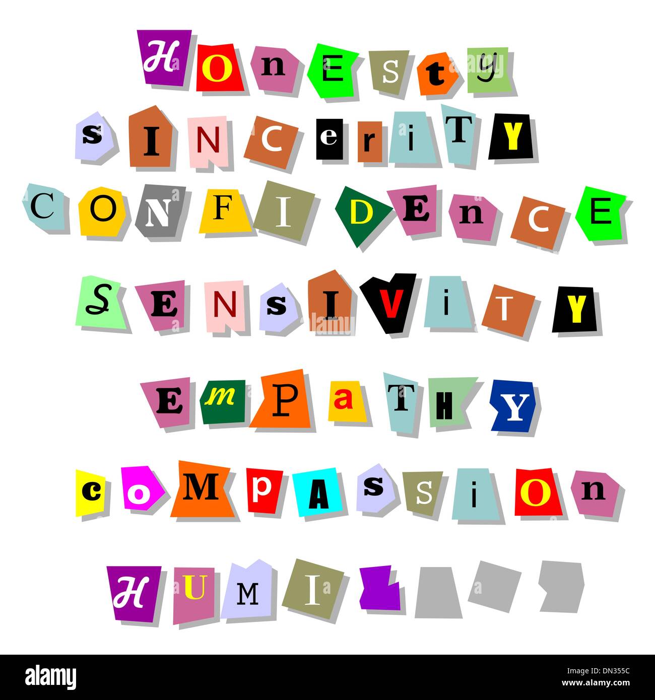 Honesty humility Cut Out Stock Images & Pictures - Alamy