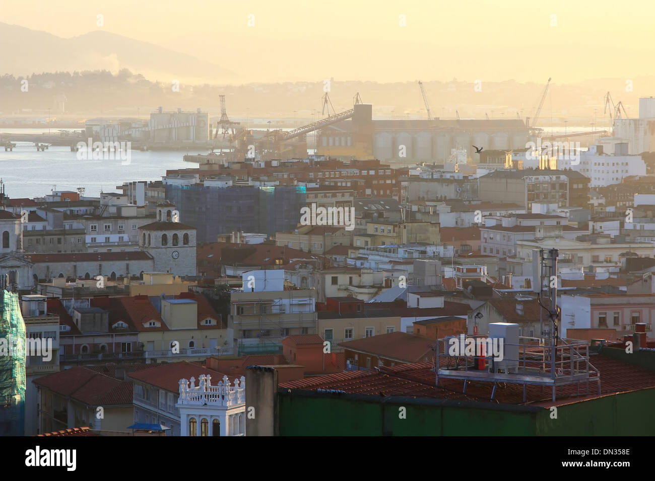 Santander street ancient hi-res stock photography and images - Alamy