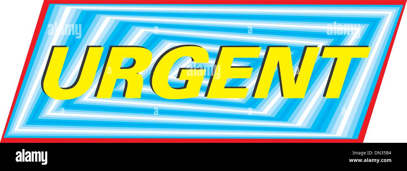 Urgent vector vectors hi-res stock photography and images - Alamy