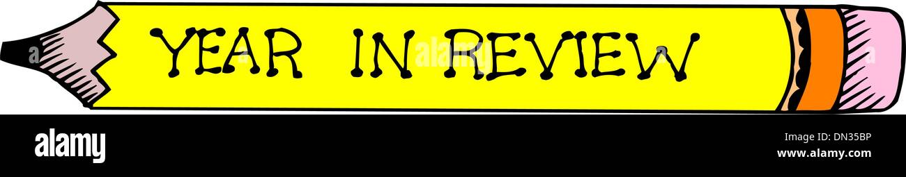 year in review Stock Vector Image & Art - Alamy