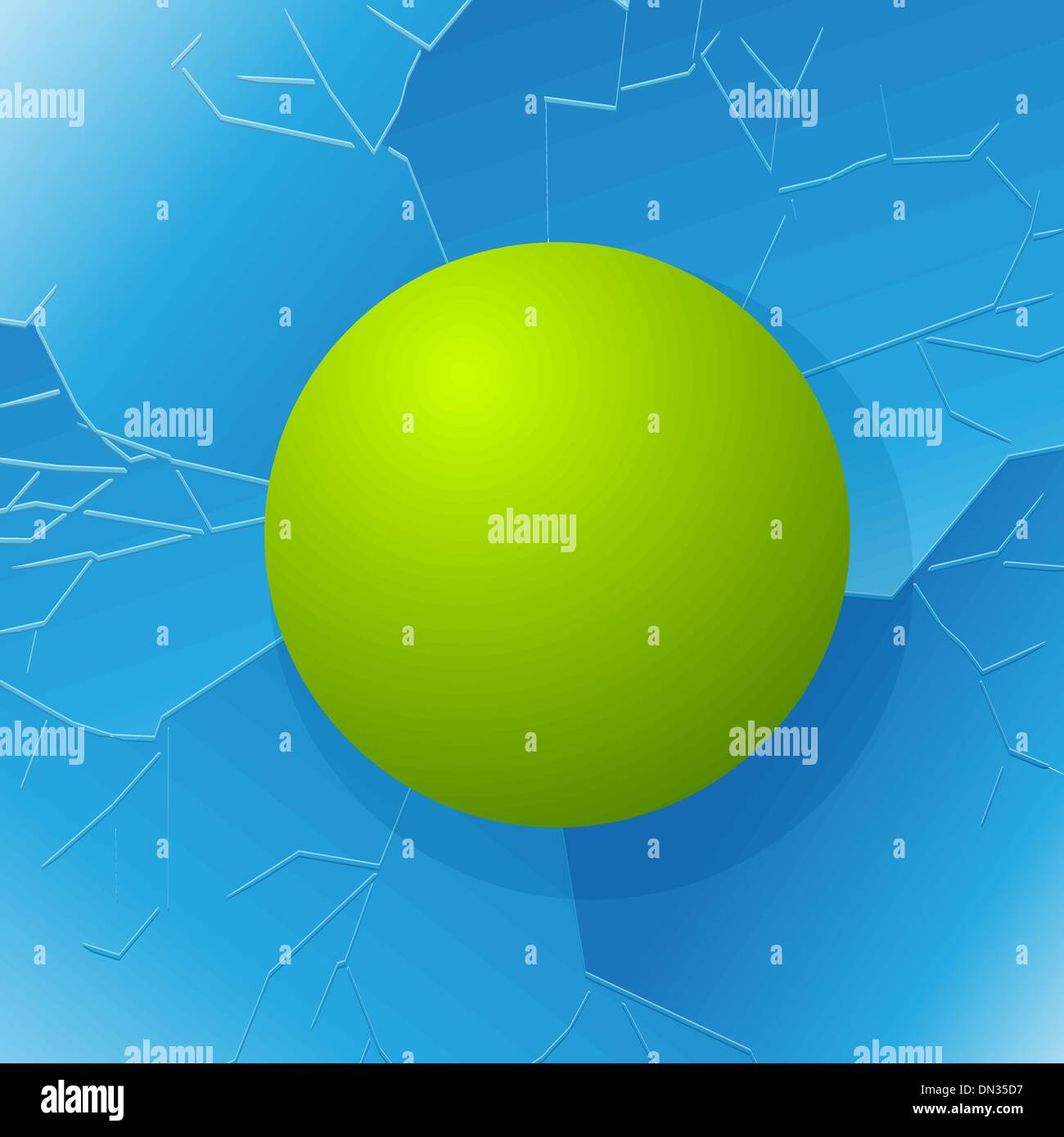 Broken window glass Stock Vector Images - Alamy