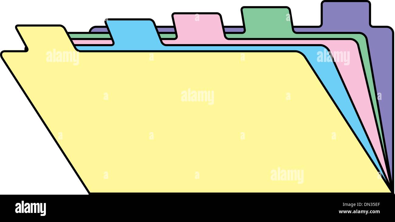 computer folder on white Stock Vector Image & Art - Alamy