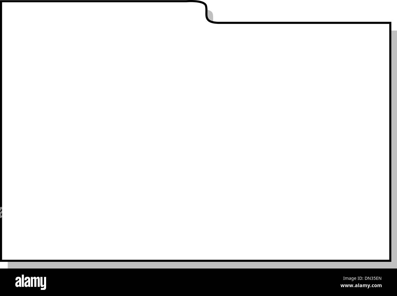 Object on white form Black and White Stock Photos & Images - Alamy