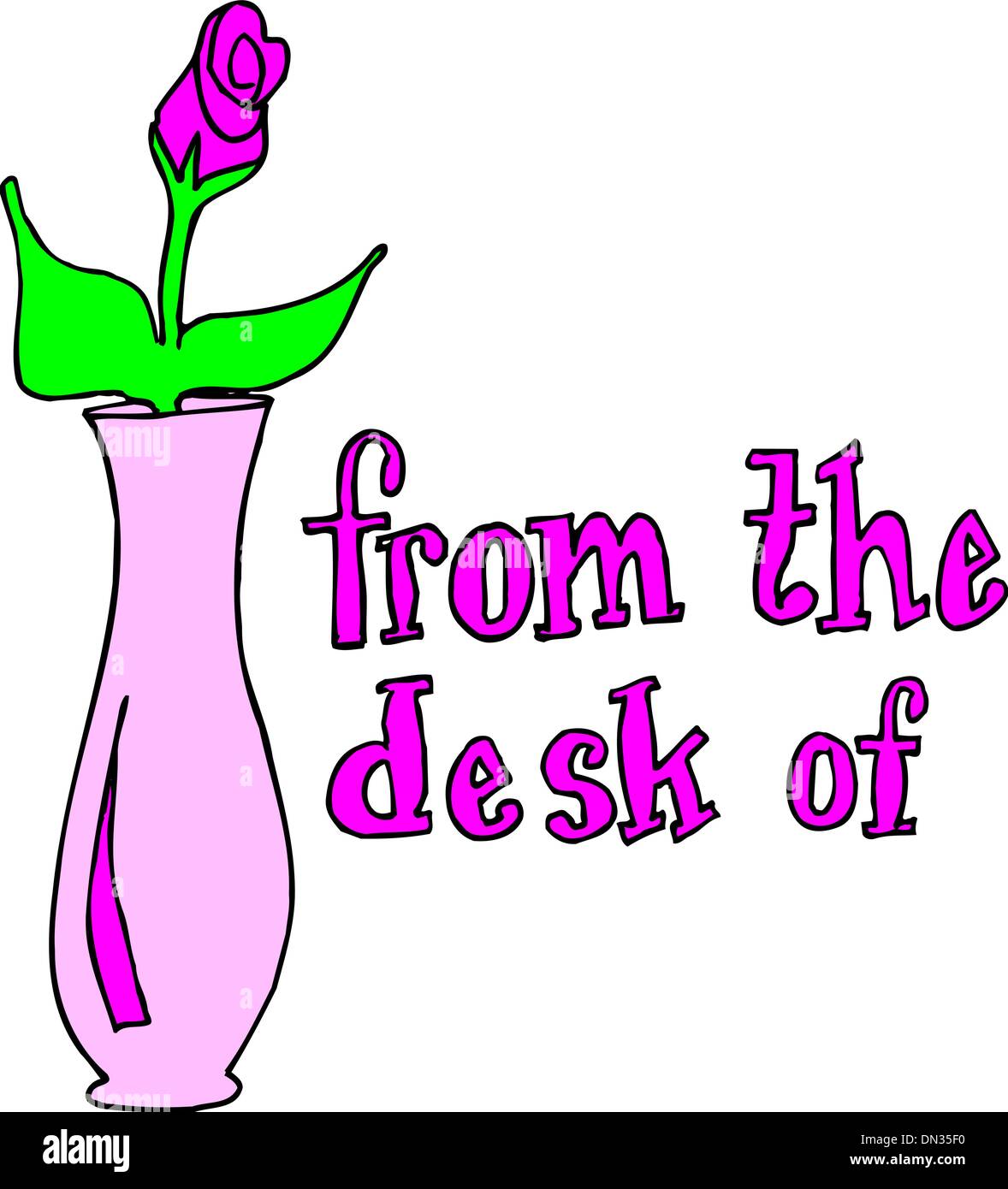 Beautiful flower in yellow Stock Vector Images - Alamy