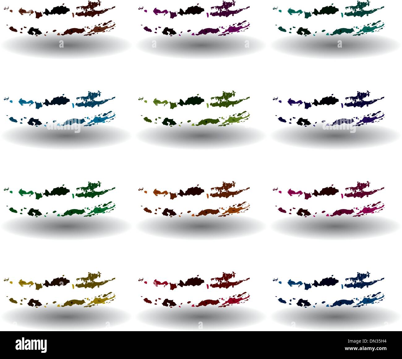 Cake delicate white cream Stock Vector Images - Alamy