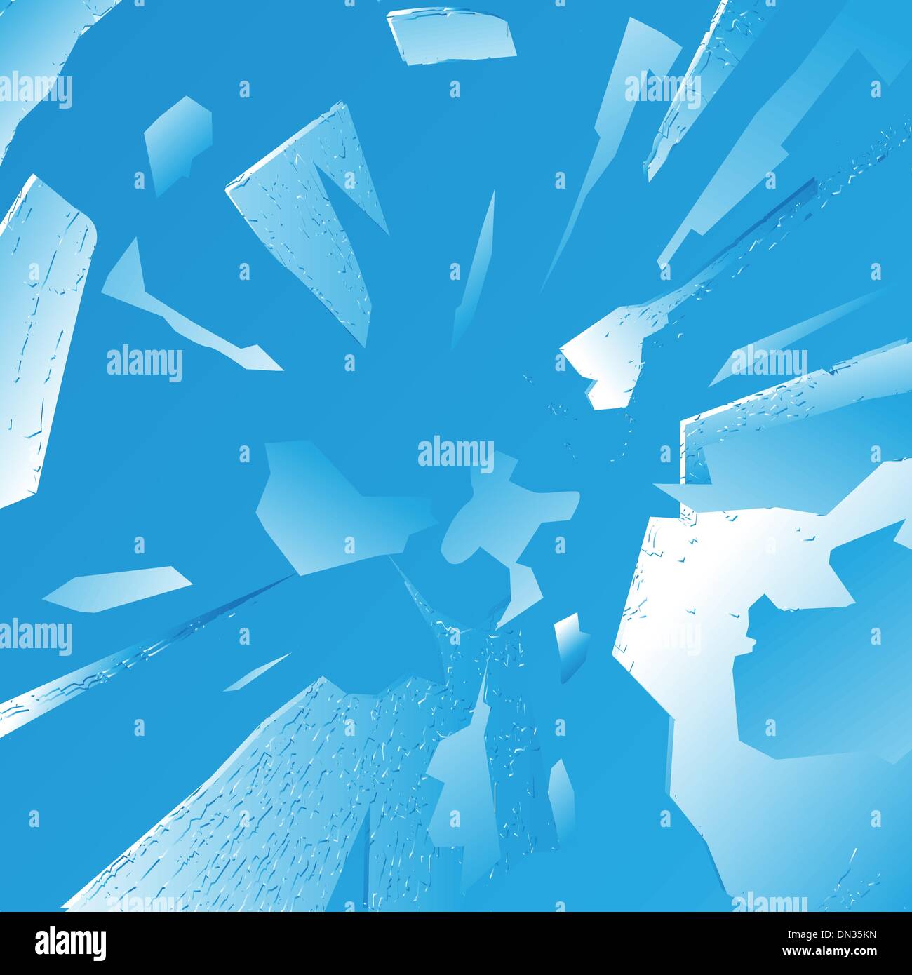 Shattered Windows Stock Vector Images - Alamy