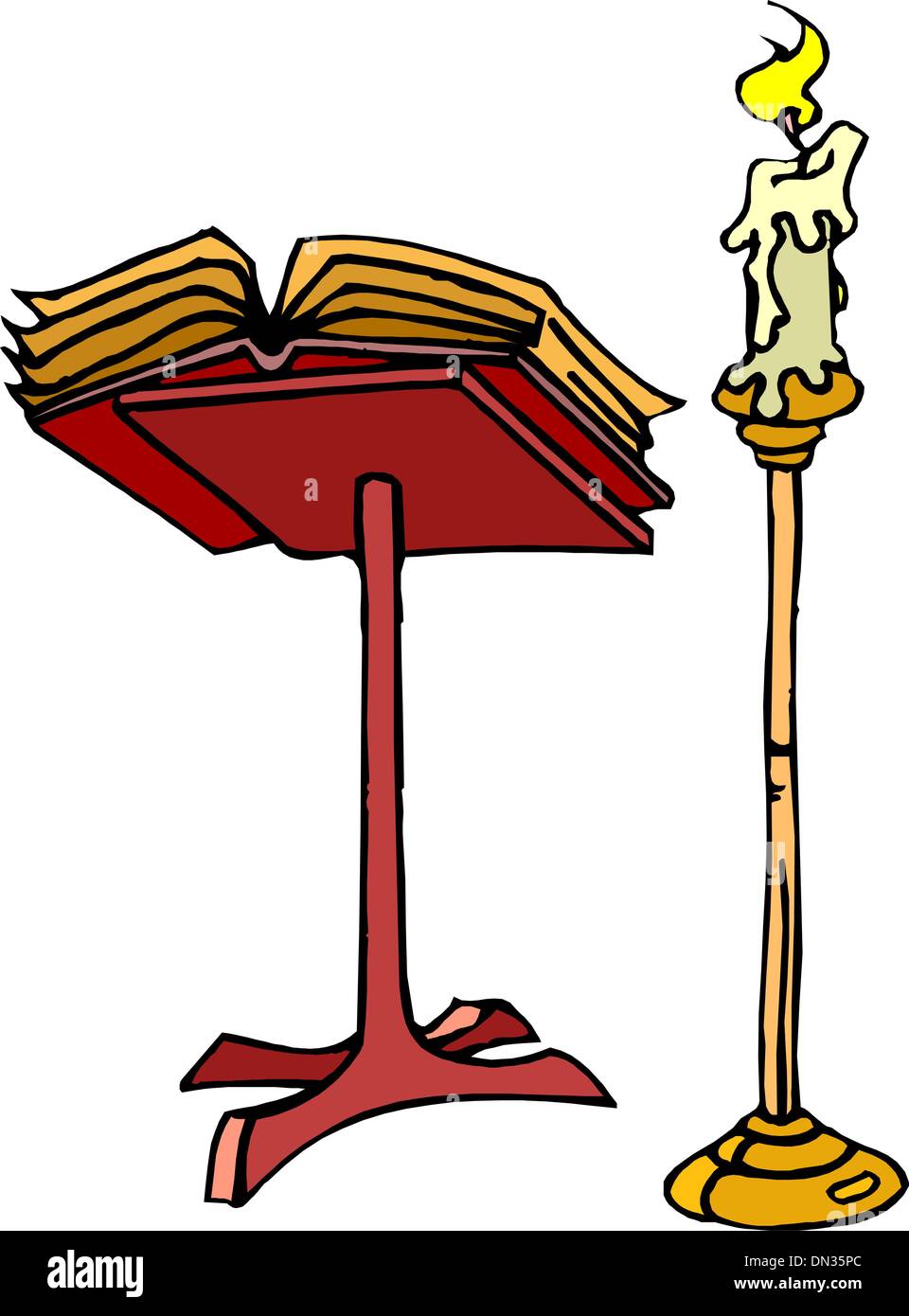 Speaker conference red Stock Vector Images - Alamy