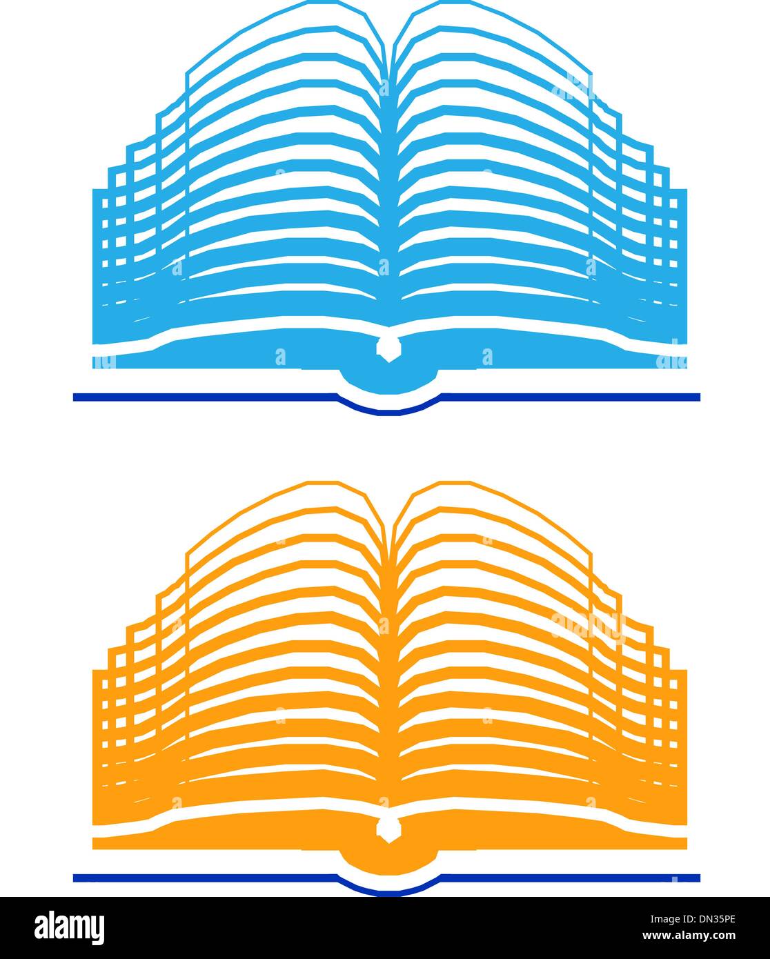 Book turn over pages Stock Vector Images - Alamy