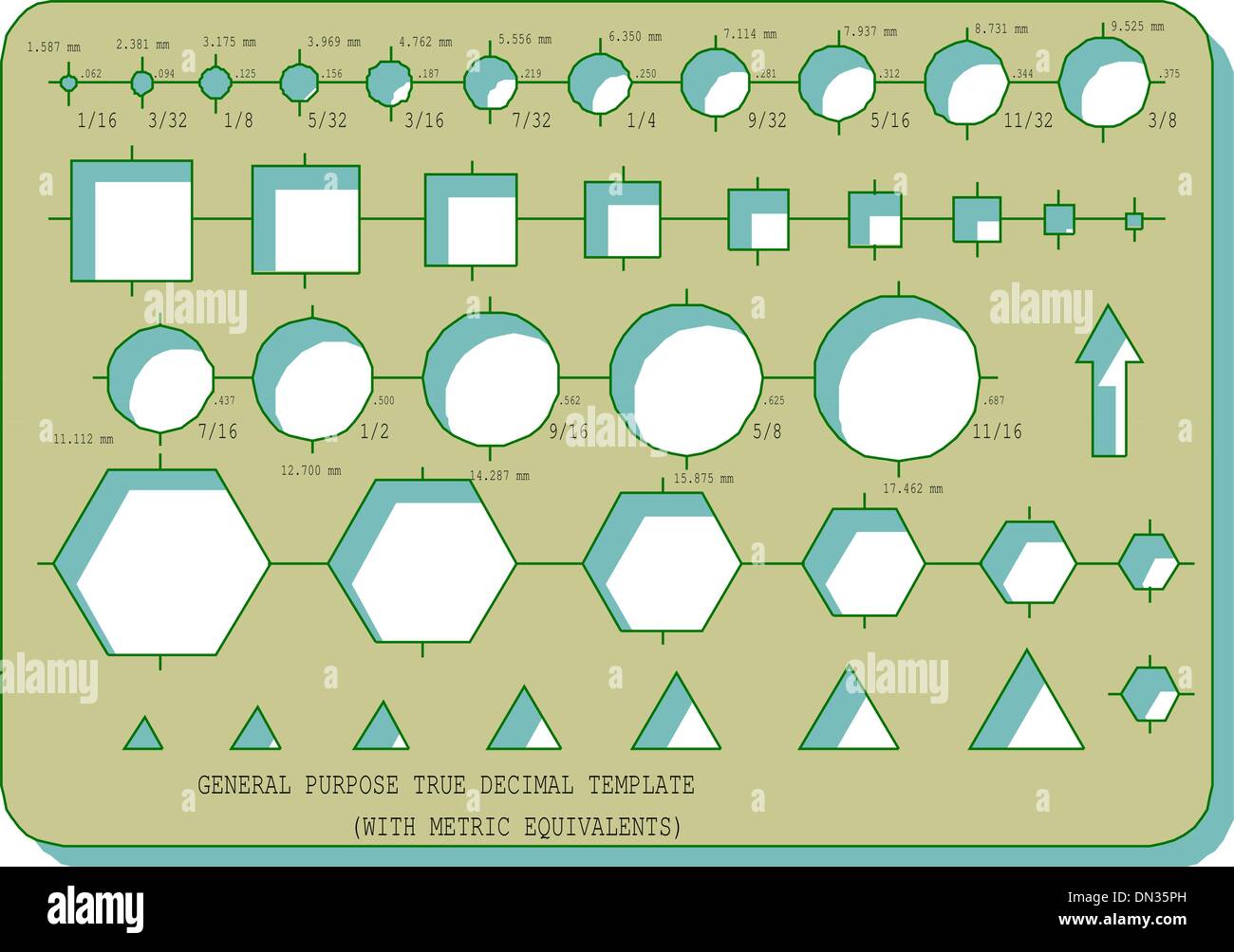 Square ruler Stock Vector Images - Alamy