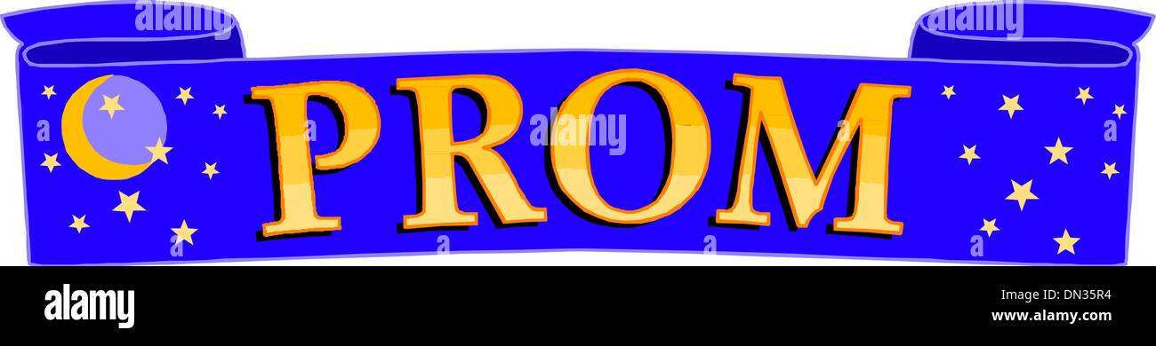 Prom emblem Stock Vector Images - Alamy