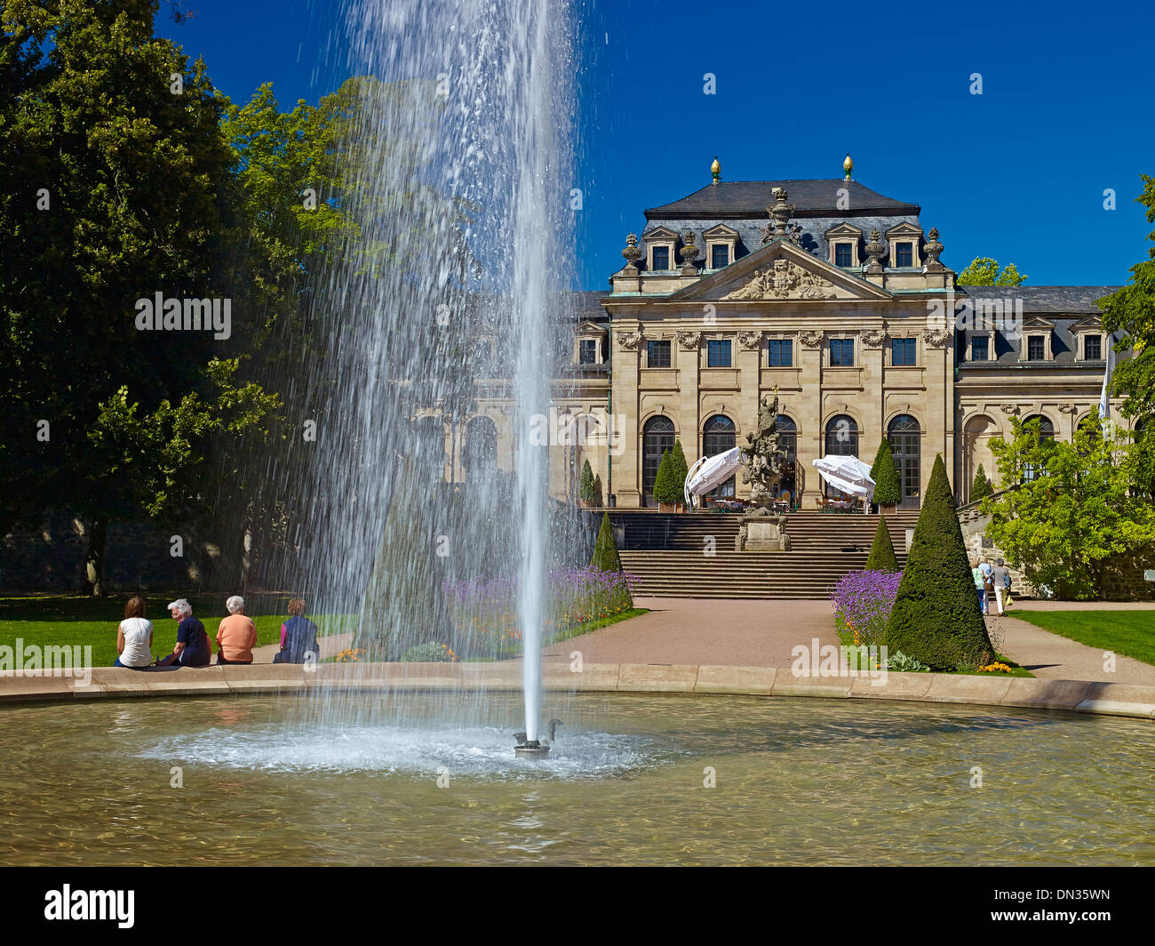Fulda castle park in hesse hi-res stock photography and images - Alamy