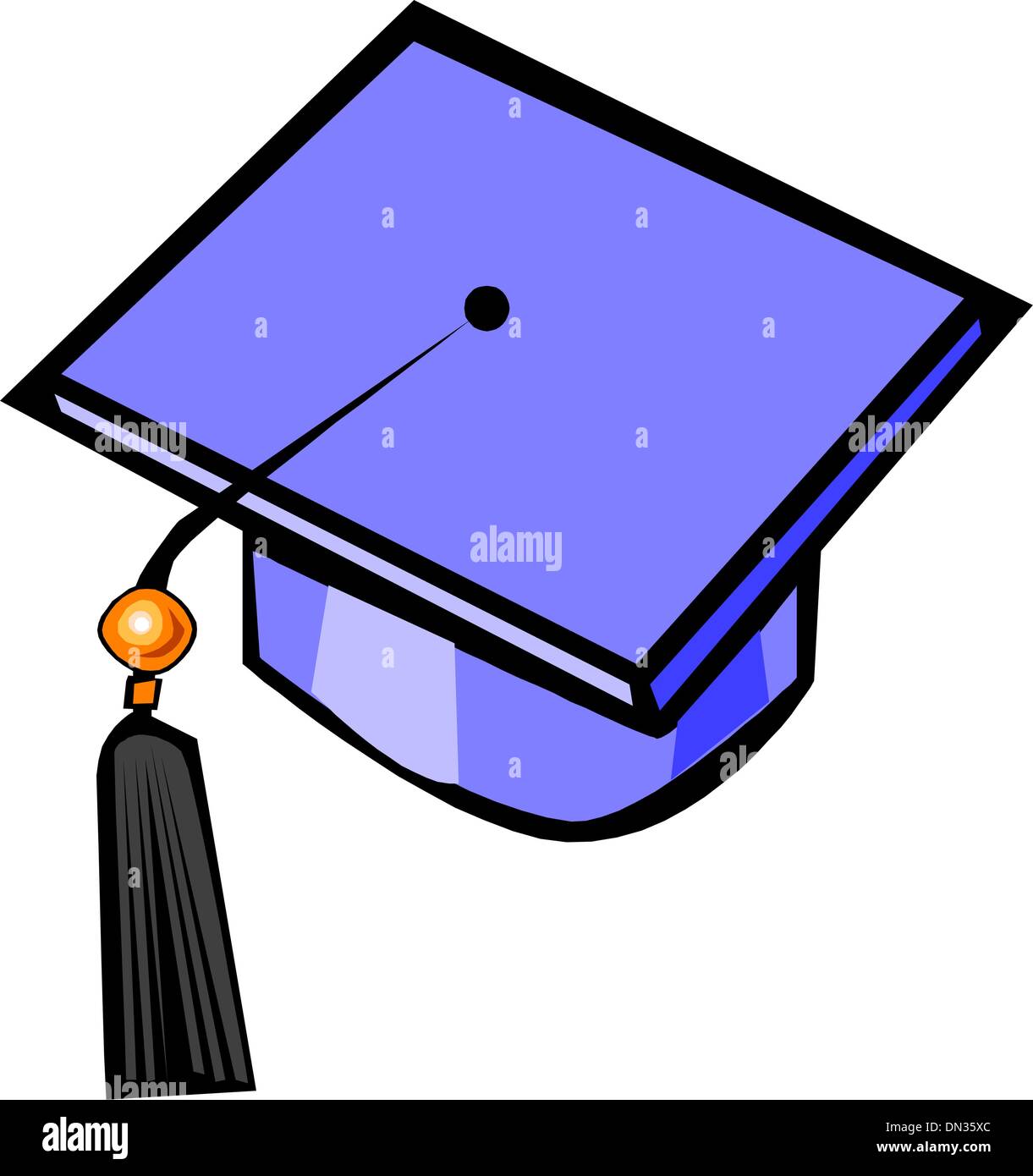 Graduation cap isolated vector vectors hi-res stock photography and ...