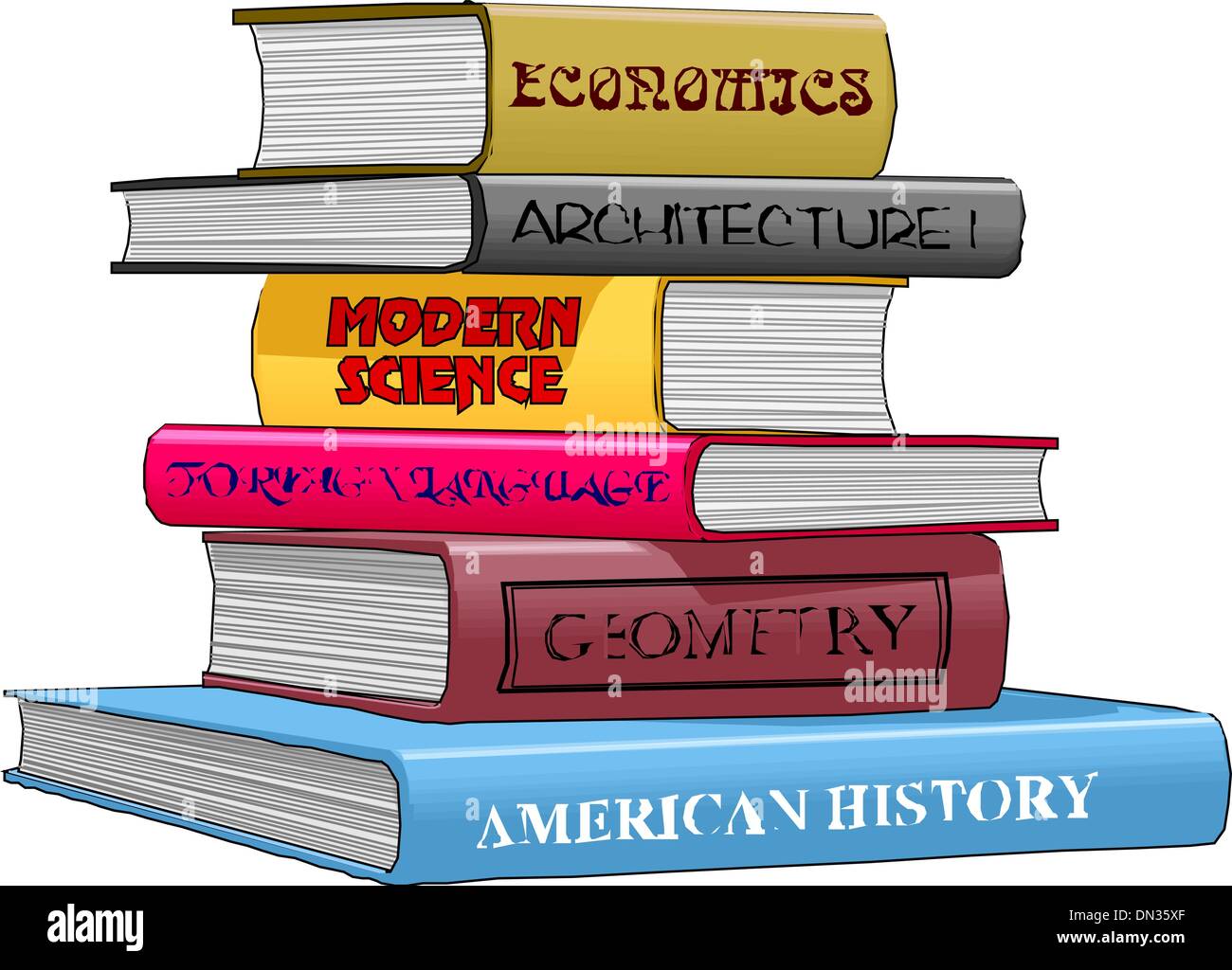 Our books Stock Vector Images - Alamy