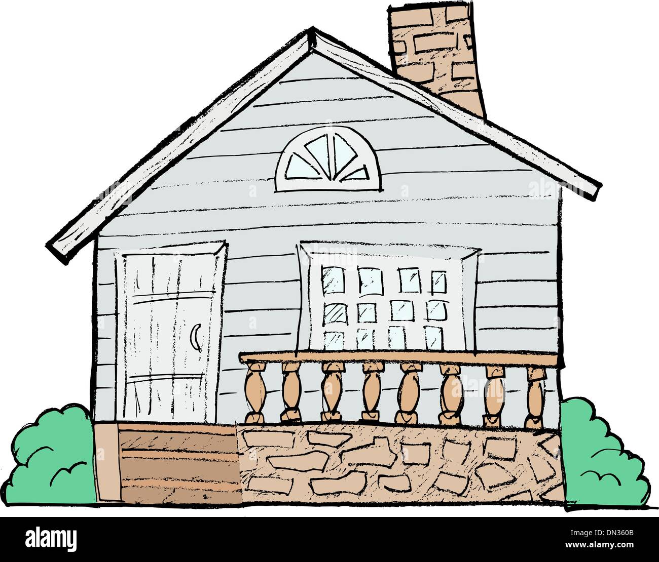 house, vector image Stock Vector Image & Art - Alamy