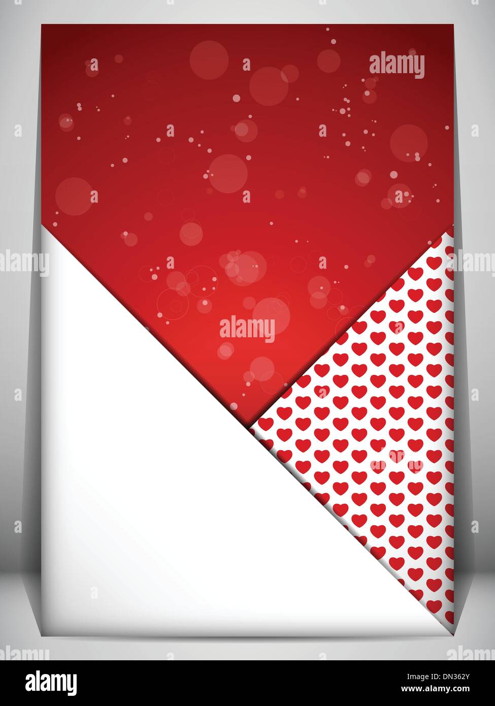 Valentine Day Heart Letter Love Stock Vector Image & Art - Alamy