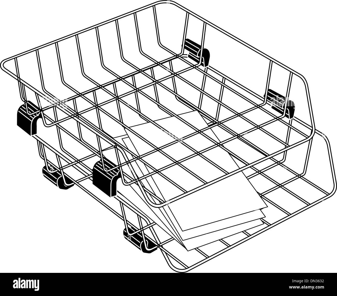 Empty outbox Black and White Stock Photos & Images - Alamy