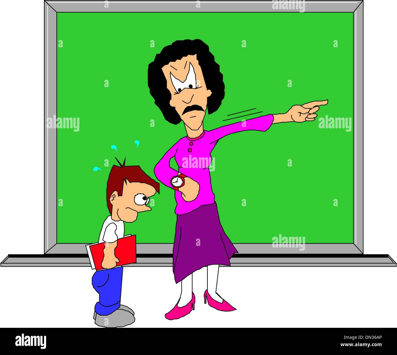 Student reaction Stock Vector Images - Alamy