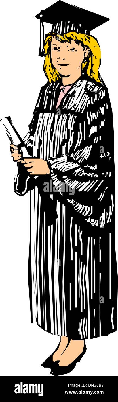 Classroom graduation Stock Vector Images - Alamy