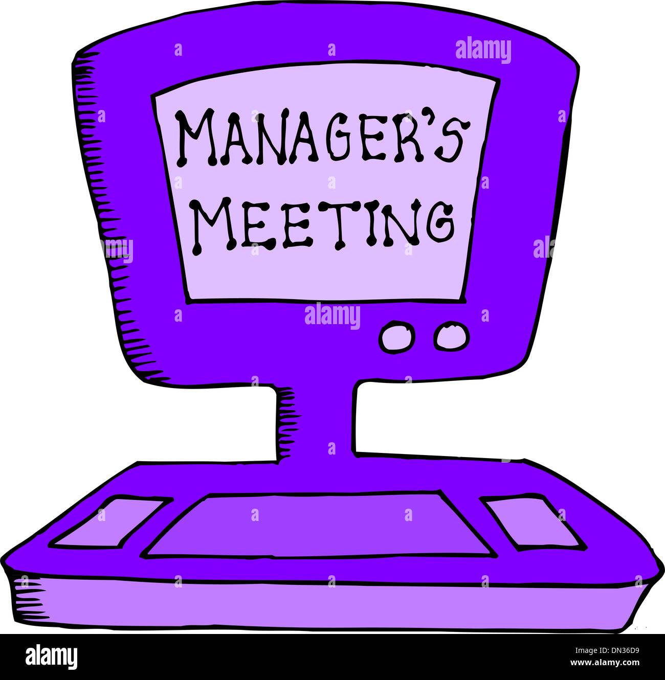 Managers vector vectors hi-res stock photography and images - Alamy