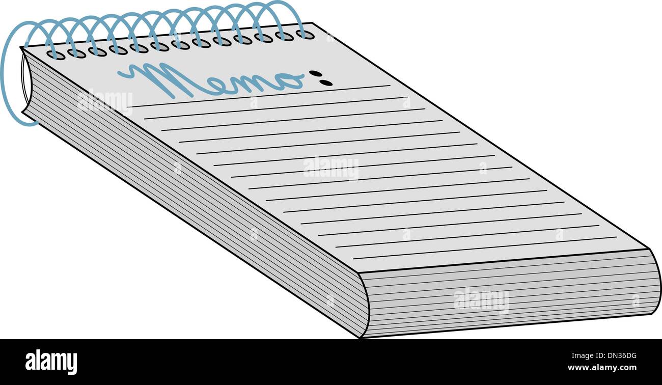 Note book vector vectors hi-res stock photography and images - Alamy