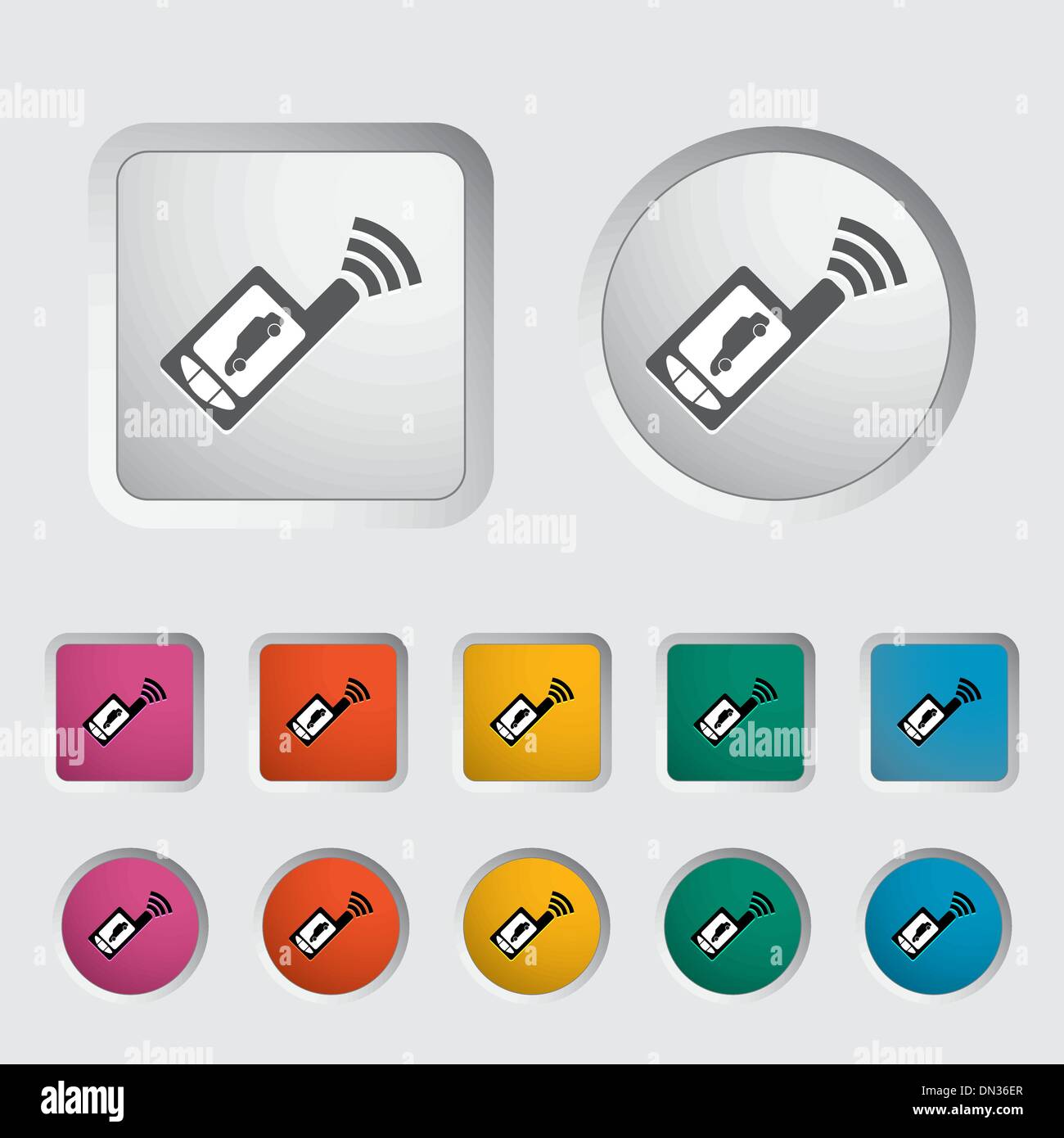 Remote control icon Stock Vector Image & Art - Alamy