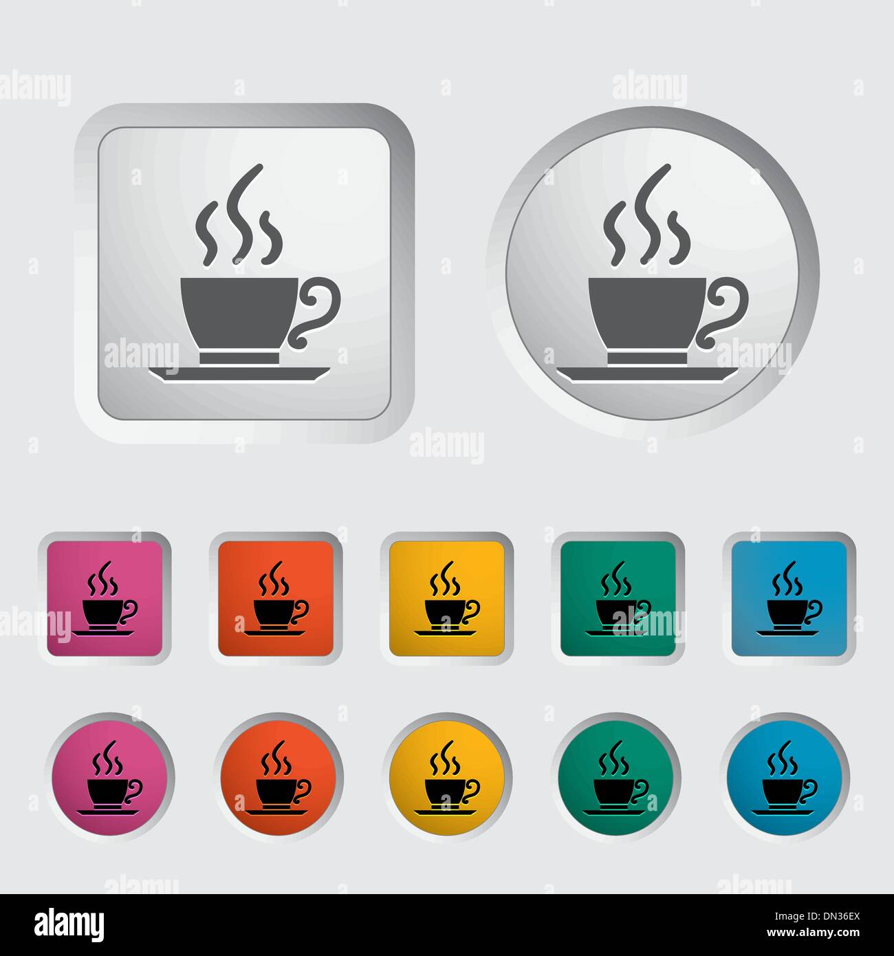 Cafe icon hi-res stock photography and images - Alamy
