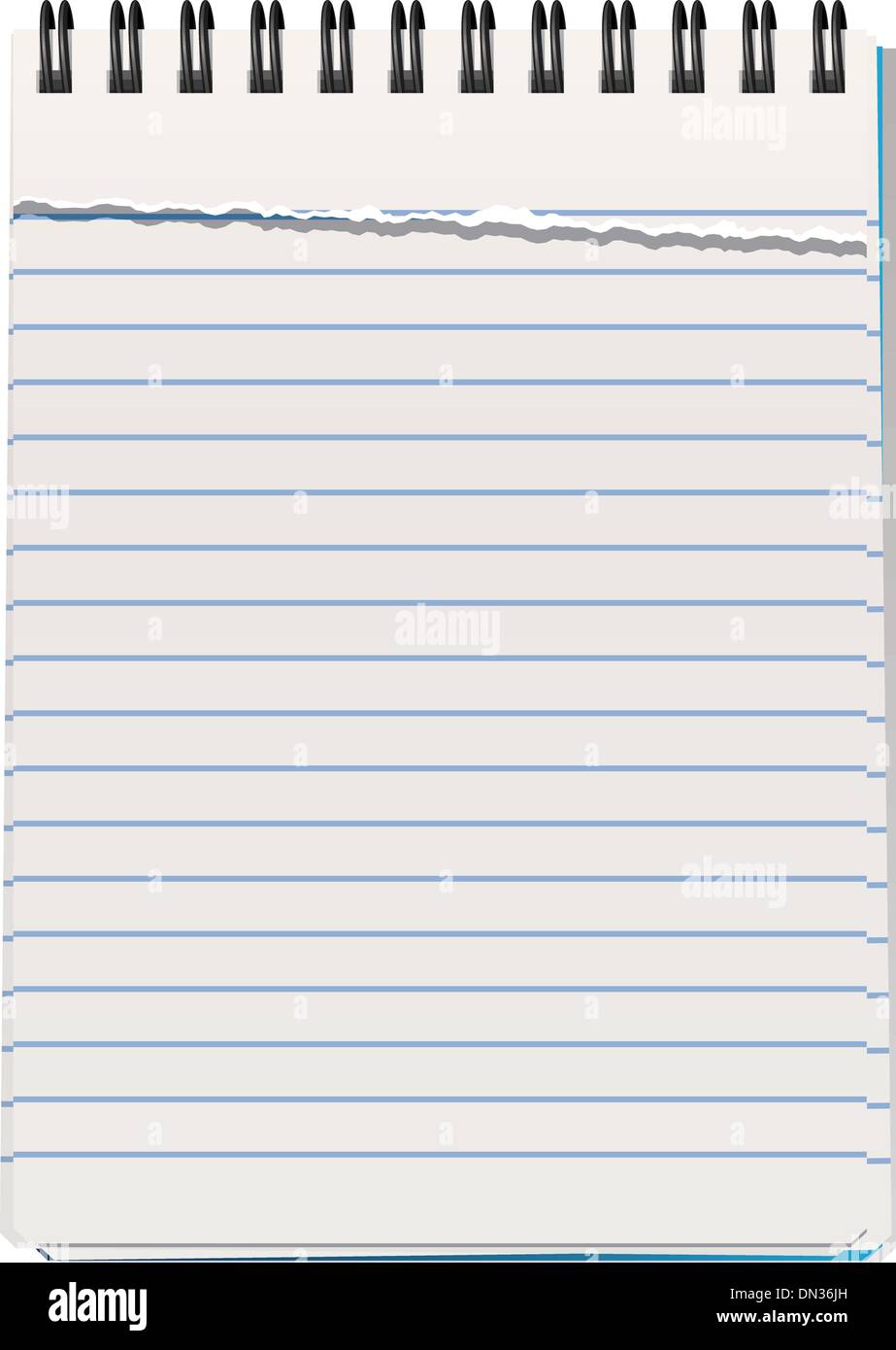 vector notepad Stock Vector Image & Art - Alamy