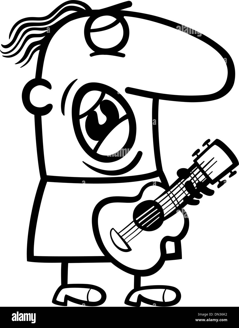 Black man singing song Black and White Stock Photos & Images - Alamy