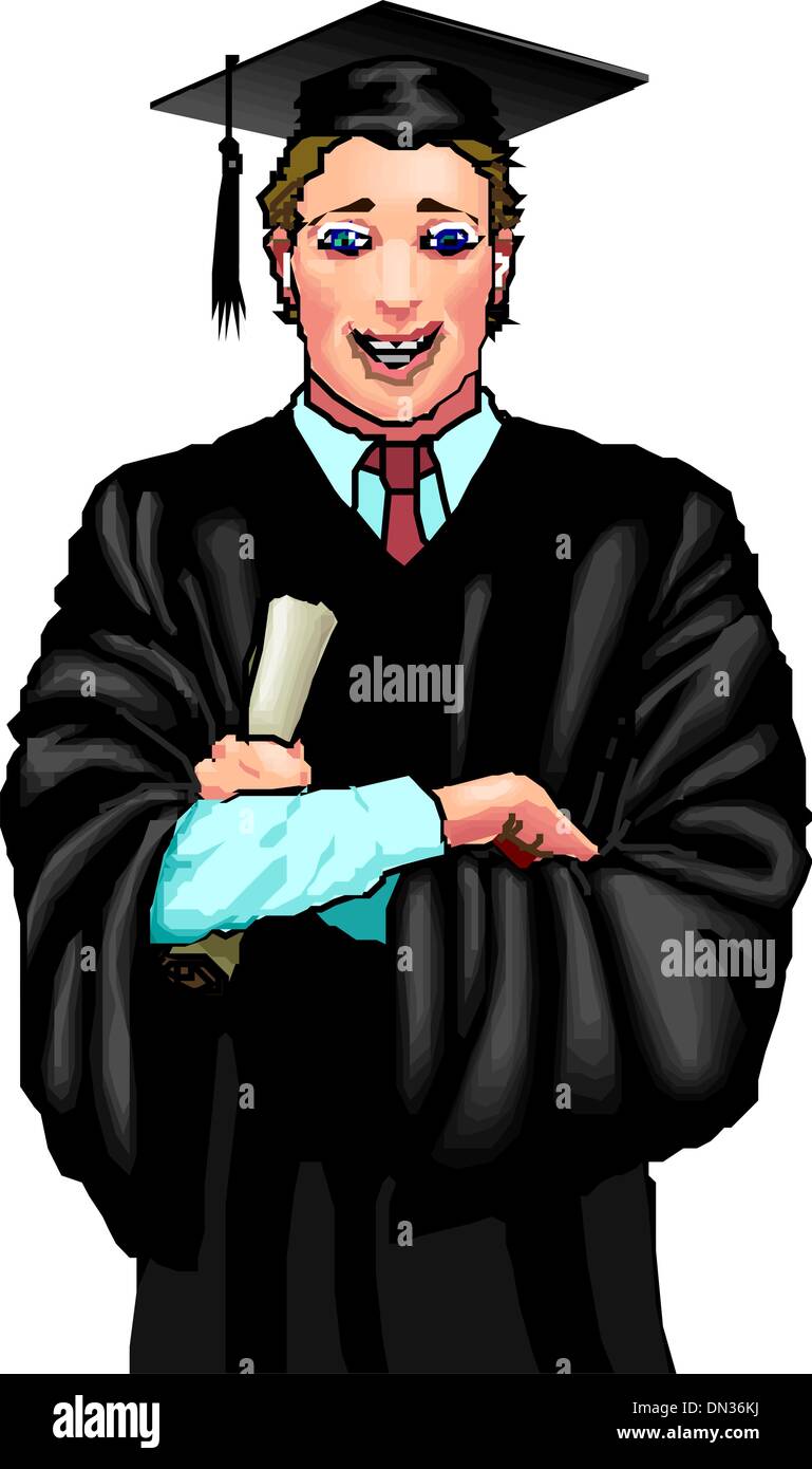 Classroom graduation Stock Vector Images - Alamy