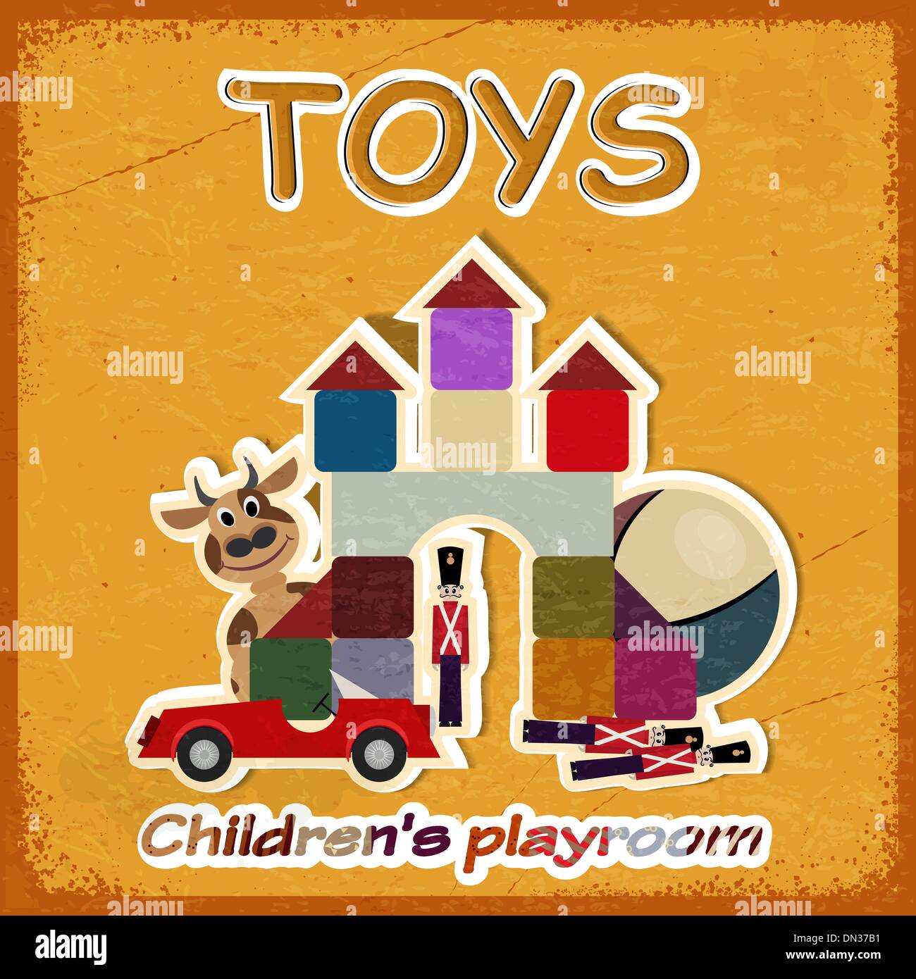 1940 child toy Stock Vector Images - Alamy