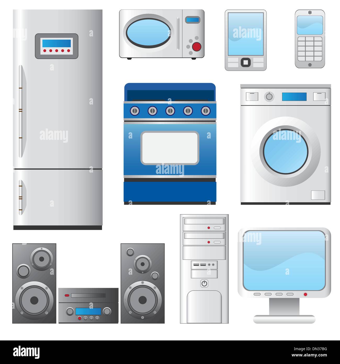 Electrical appliances computer hi-res stock photography and images - Alamy
