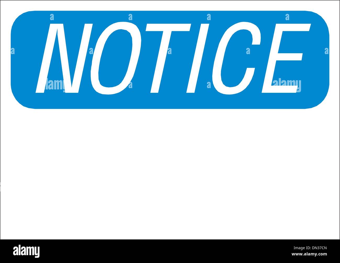 Notice sheet Stock Vector Images - Alamy