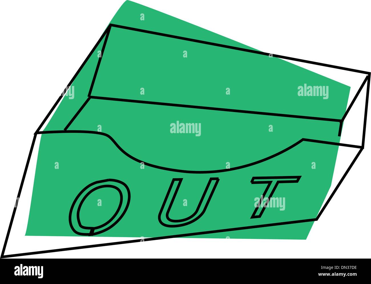 In tray desk paper Stock Vector Images - Alamy