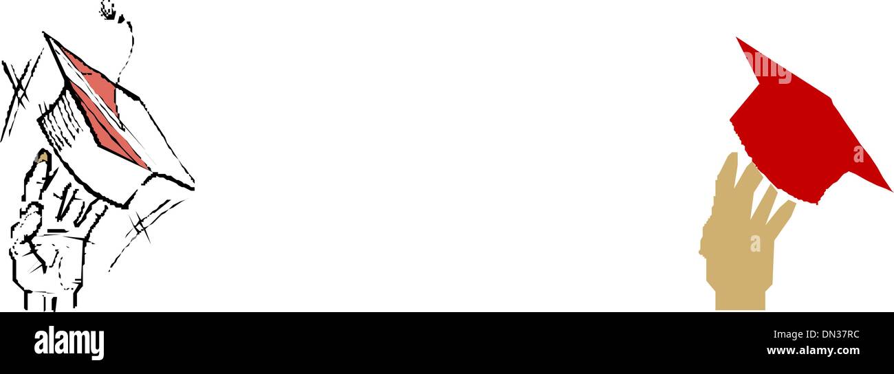 With red caps Stock Vector Images - Alamy