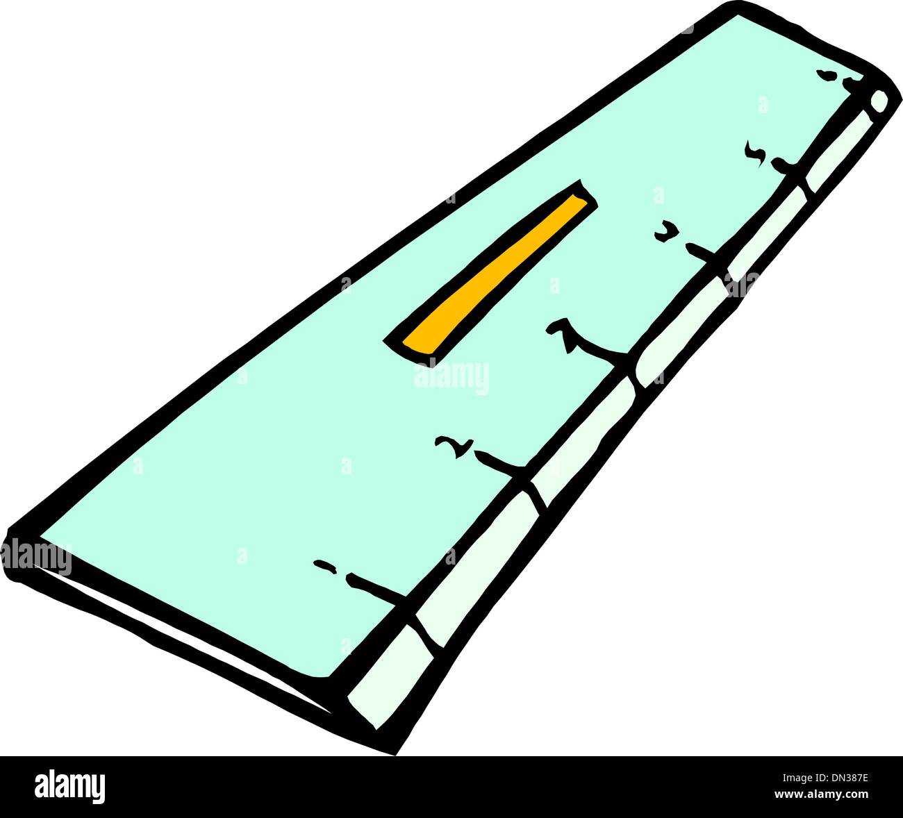 Child close up drawing ruler Cut Out Stock Images & Pictures - Alamy