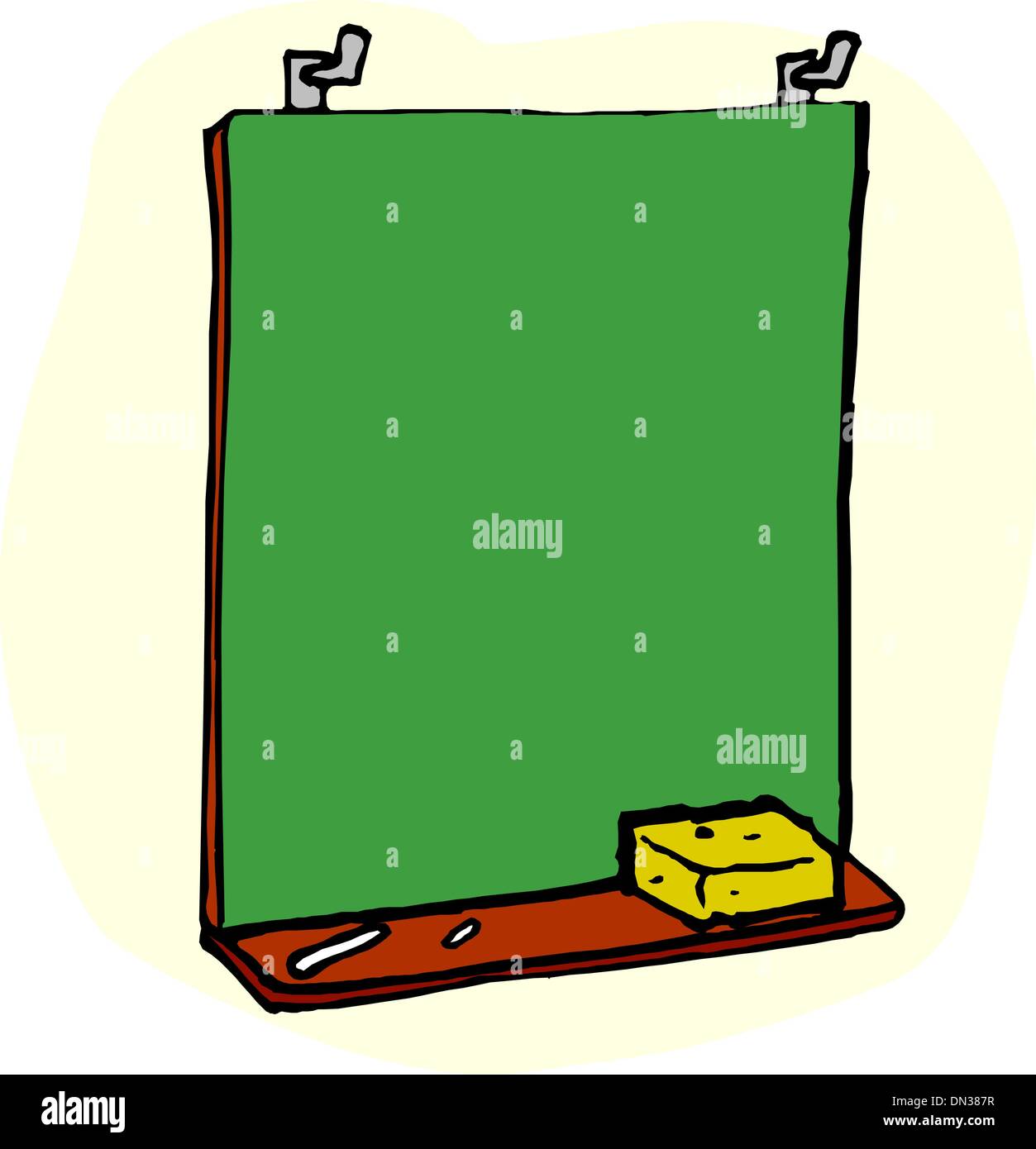 Cartoon Chalkboard Eraser