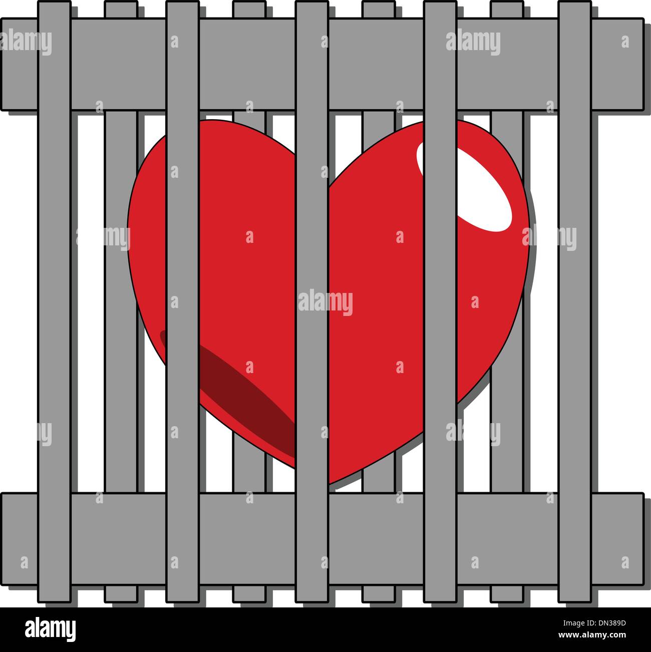 Heart lock vector Stock Vector Image & Art - Alamy