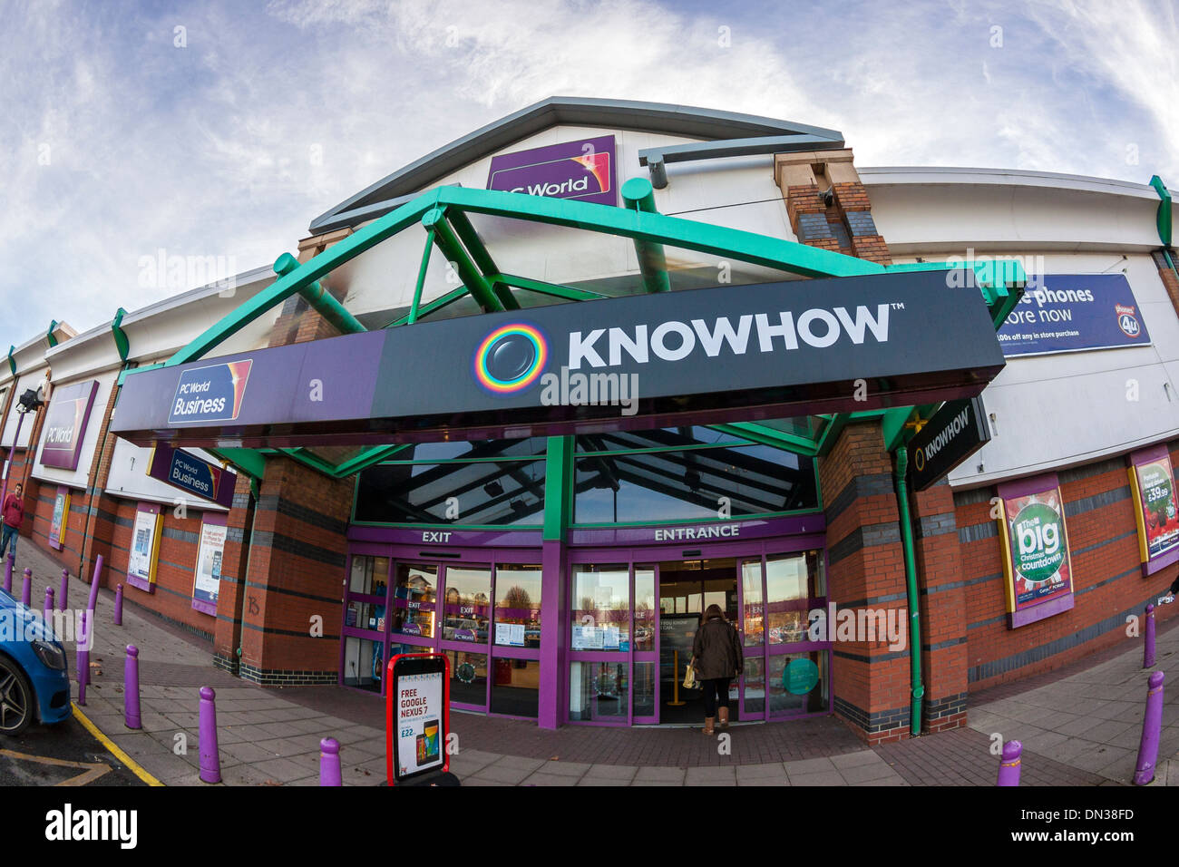 PC World store Stock Photo - Alamy