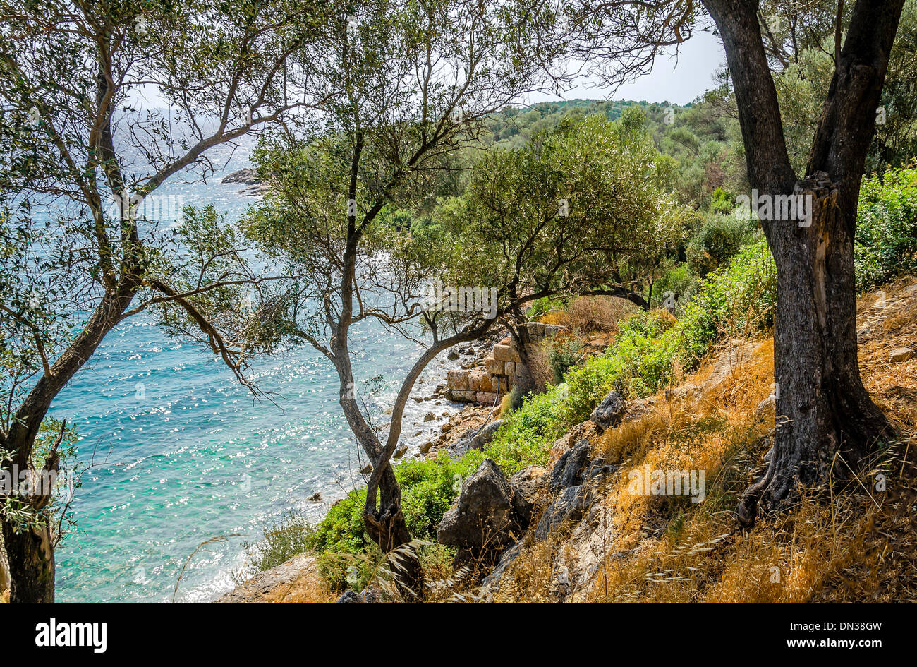 Sedir Island (Turkish: Sedir Adası) ancient city of Kedriai, also known ...