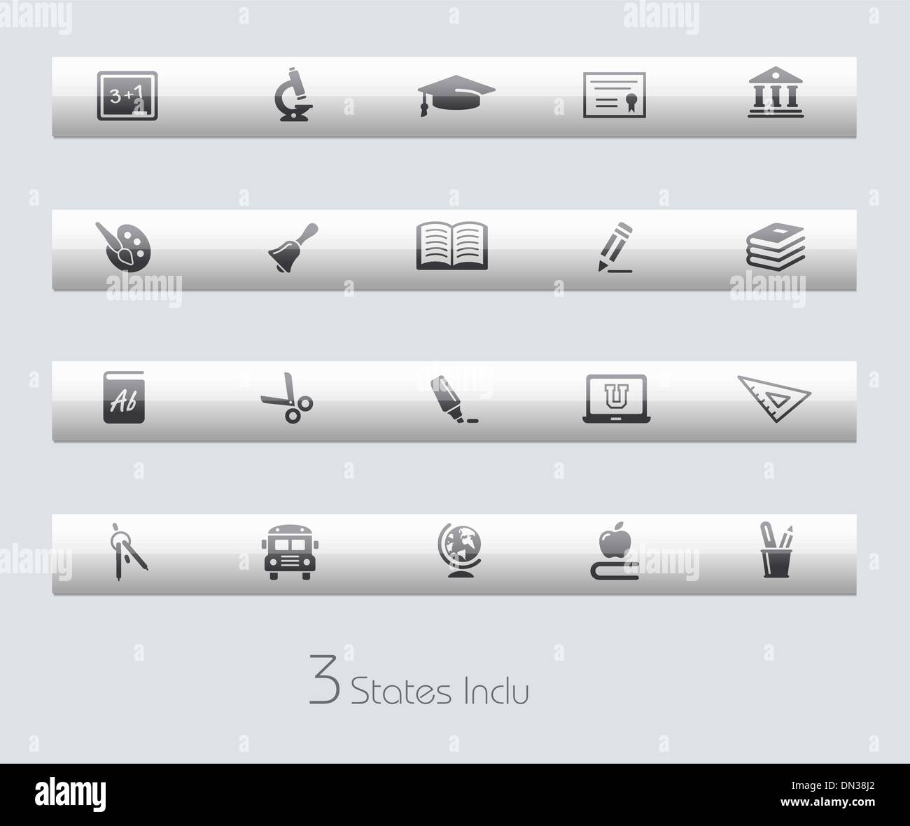 Graduated bar Stock Vector Images - Alamy