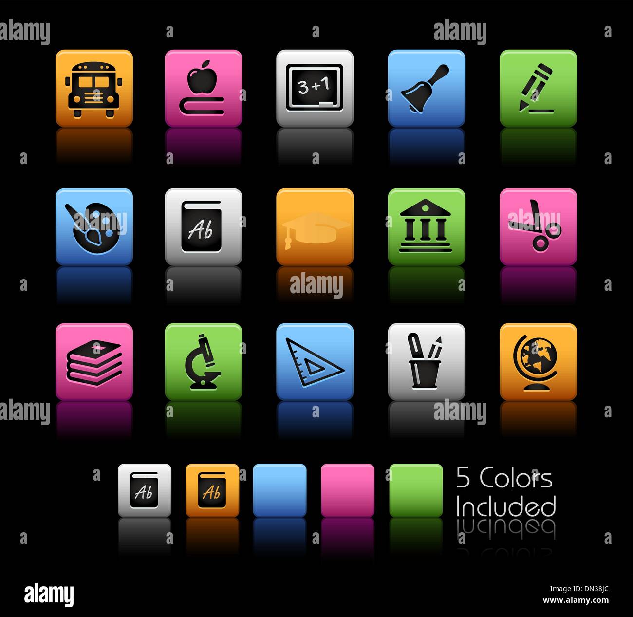 Hi school vector vectors hi-res stock photography and images - Alamy