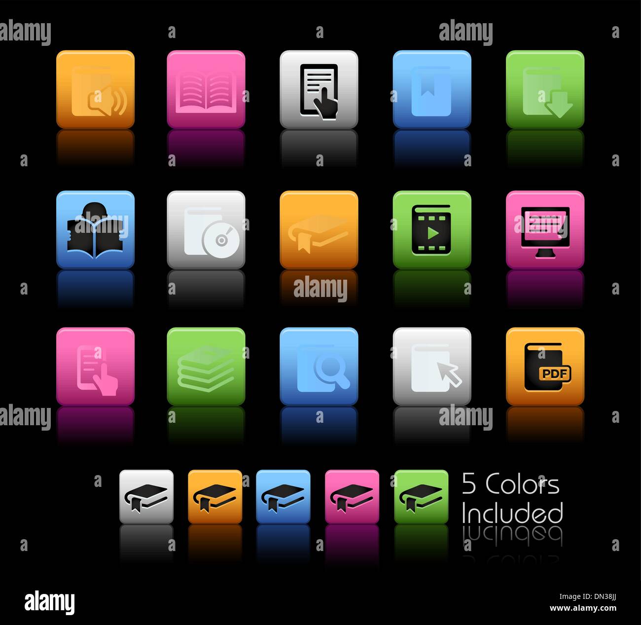 Box magazine Stock Vector Images - Alamy