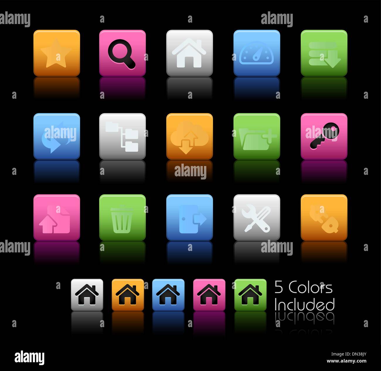 Dashboard box Stock Vector Images - Alamy